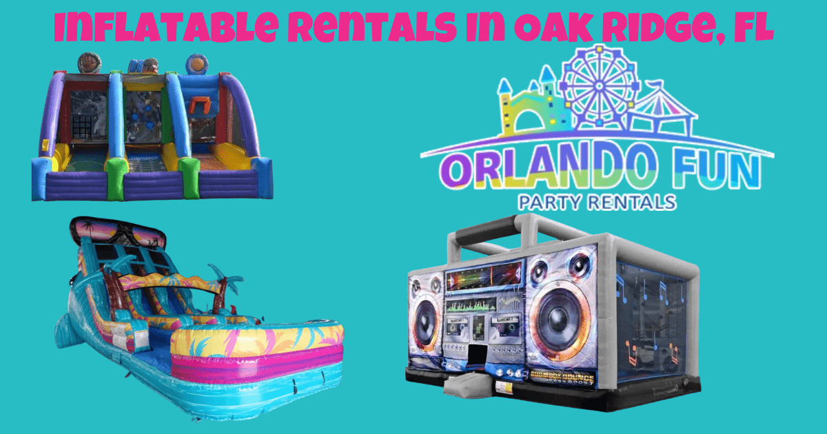 #1 Fun Inflatable Rentals In Oak Ridge - Orlando Fun Party